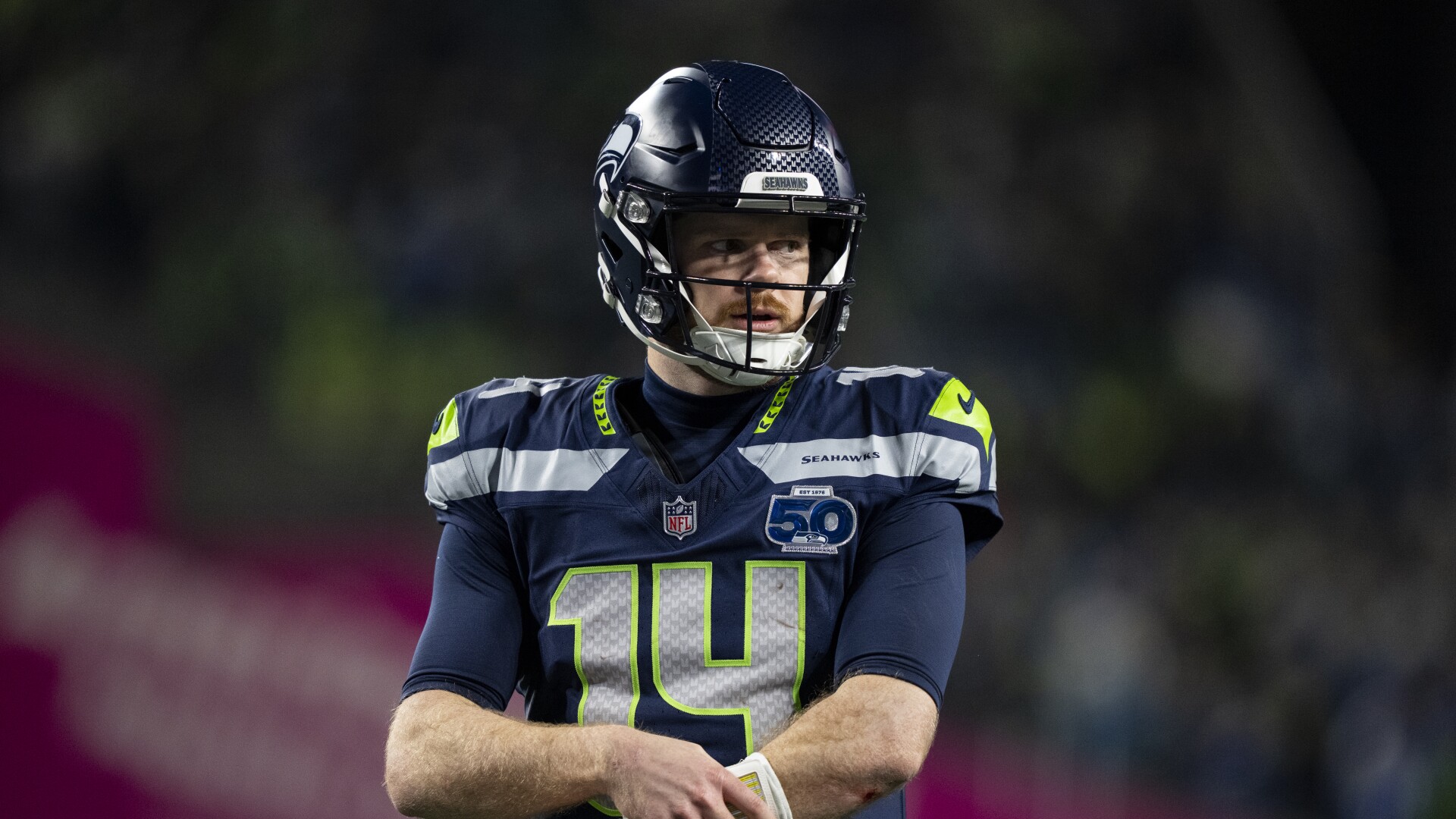 Sam Darnold remains limited by his oblique injury