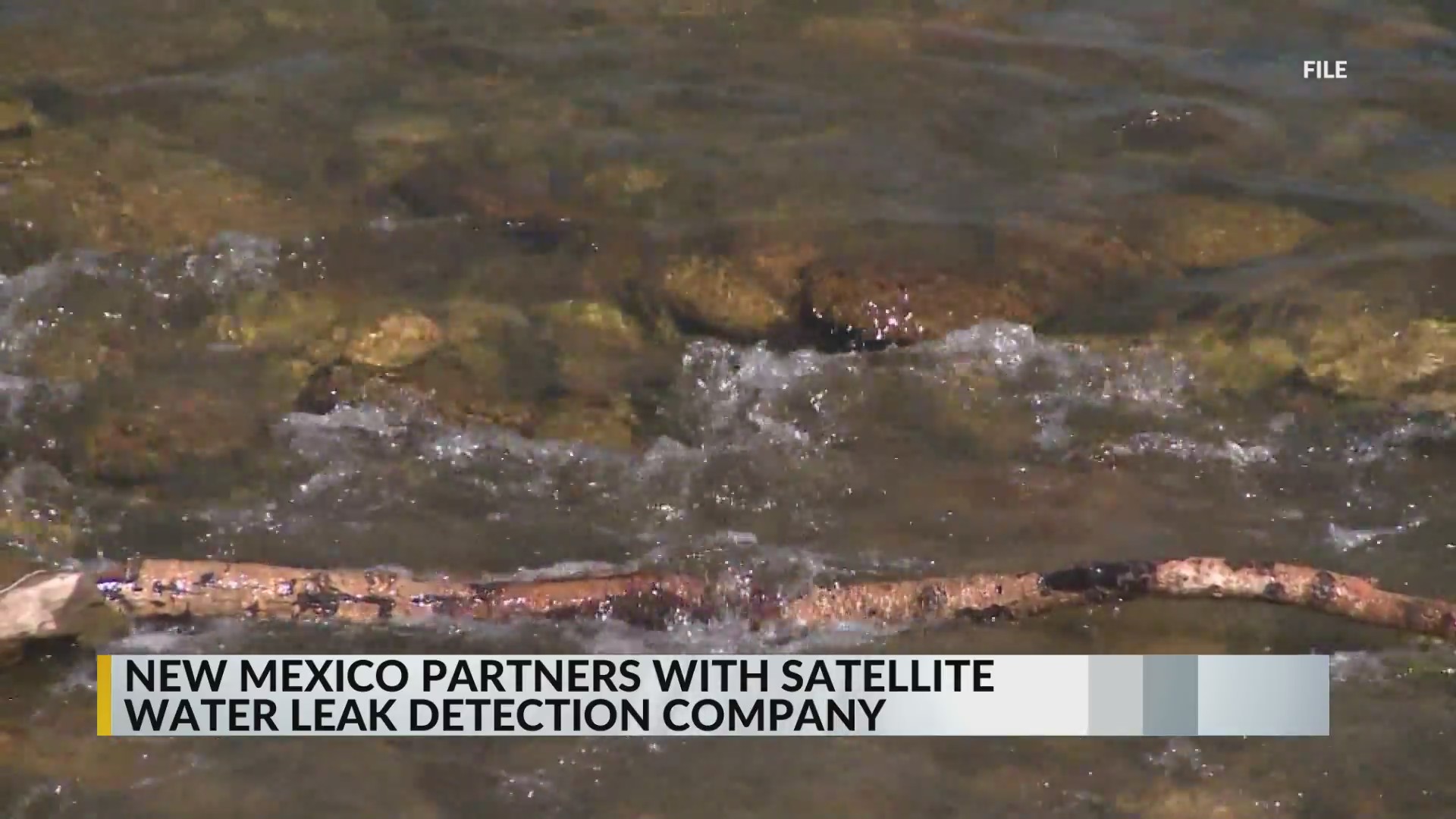 New Mexico partners with AI-driven company to detect water leaks