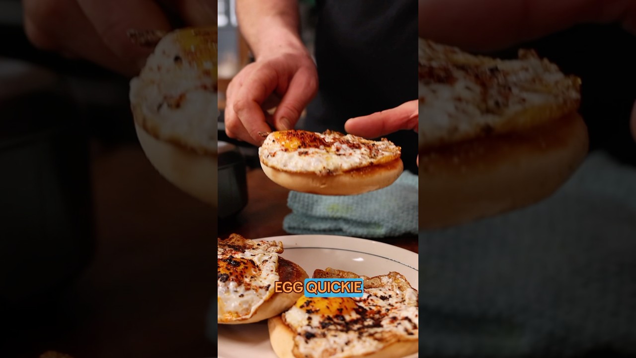 The simple olive oil fried egg sandwich that just hits