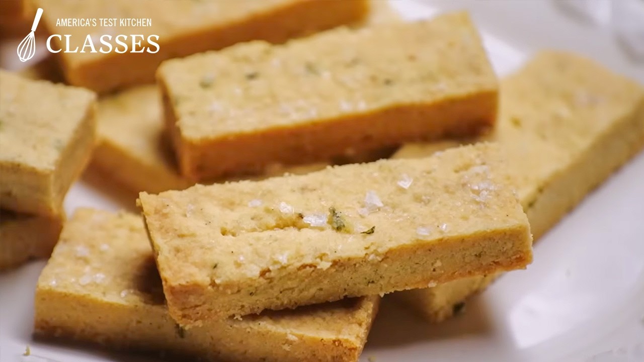 A no-fuss shortbread recipe that's sweet and savory