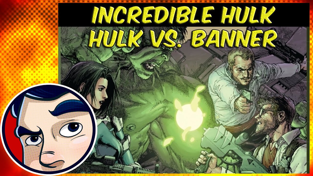Hulk battles Bruce Banner in epic conflict