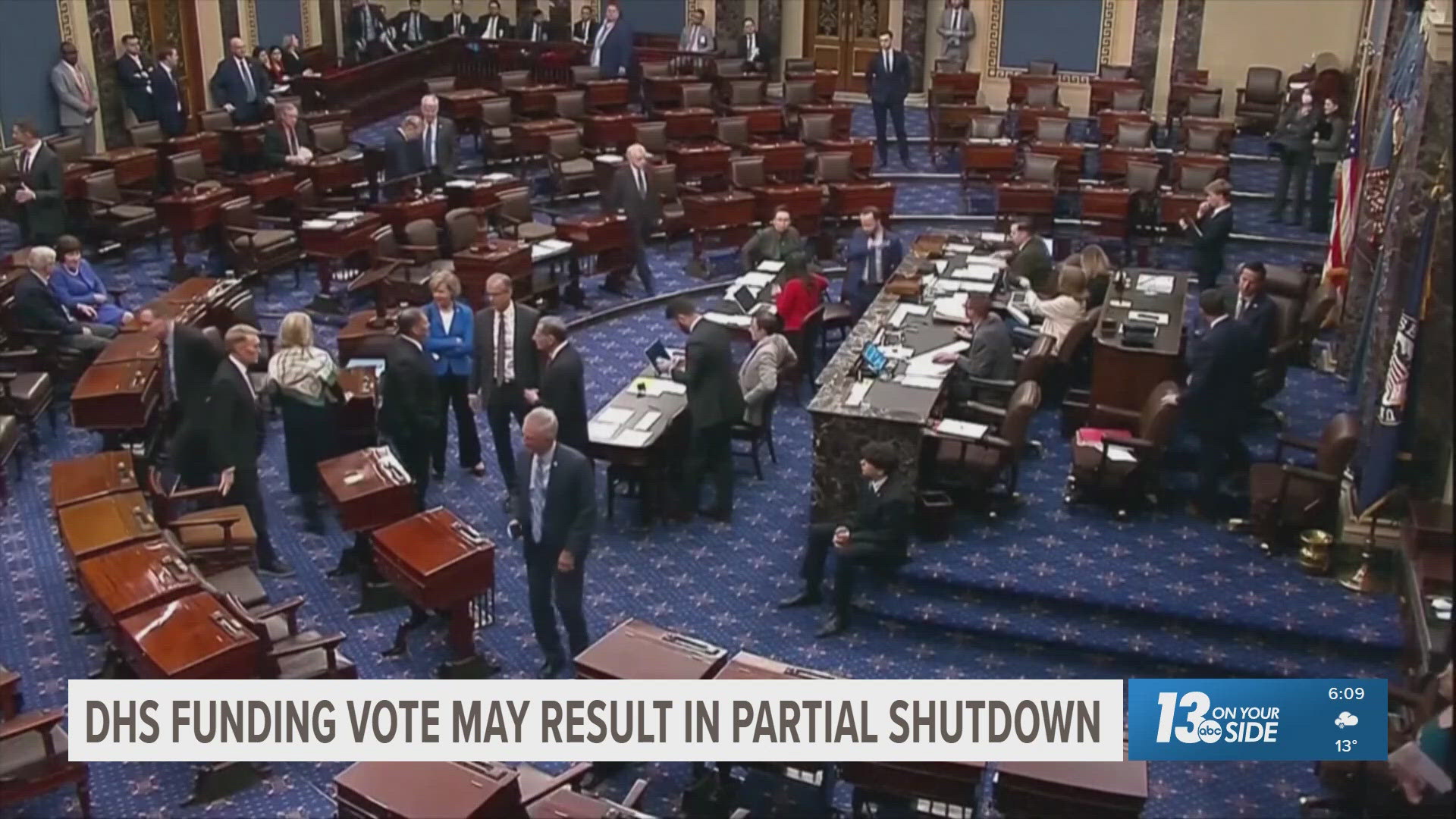 DHS funding vote may result in partial government shutdown