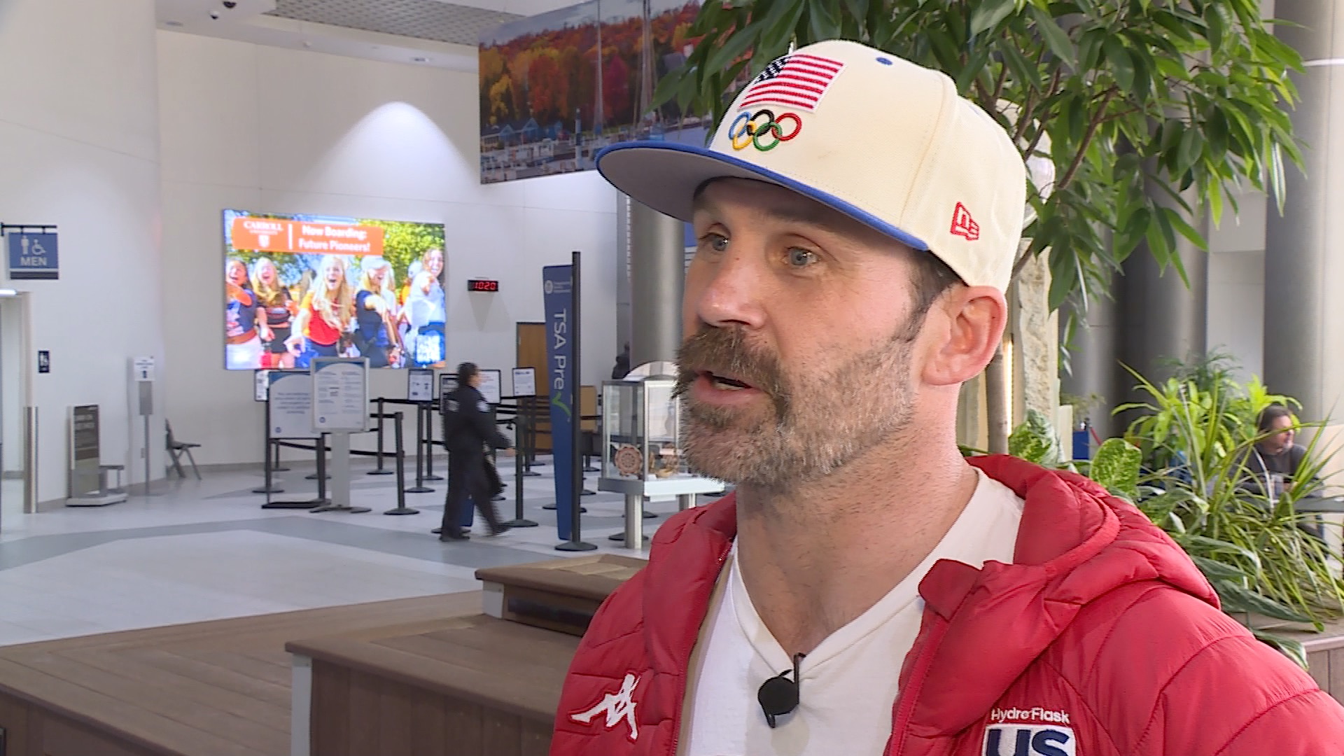 “I wear that flag with pride”: Baumgartner sets off for fifth Olympic Games