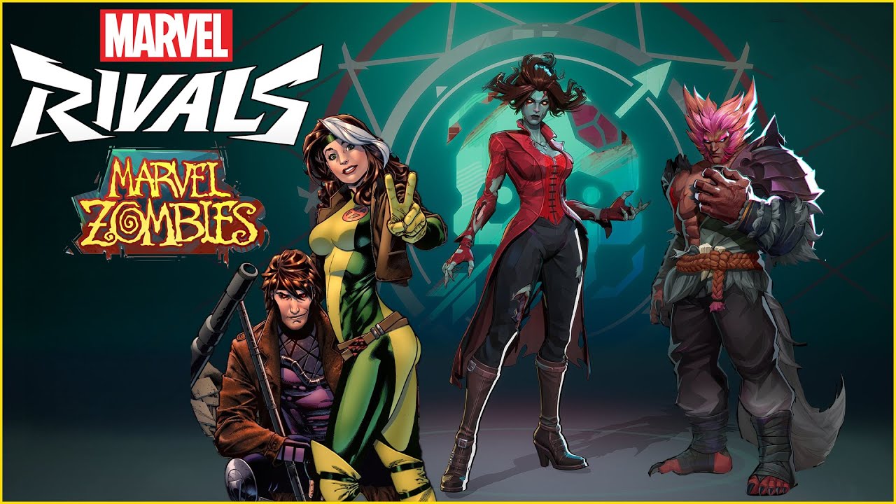 Marvel Rivals Gambit and Rogue officially teased and zombies extended