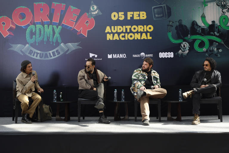 La banda mexicana de rock Porter vuelve con música crítica sobre la ...