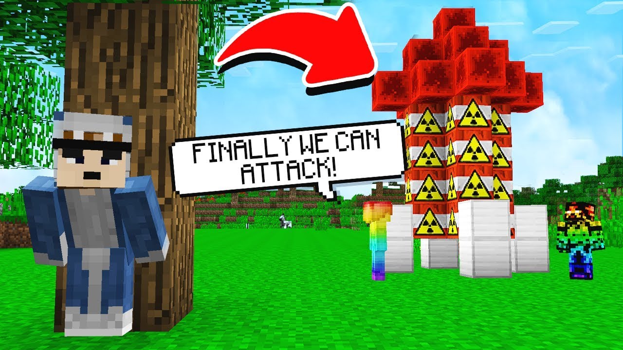 Rainbow Steve and Boss Steve join forces in Minecraft