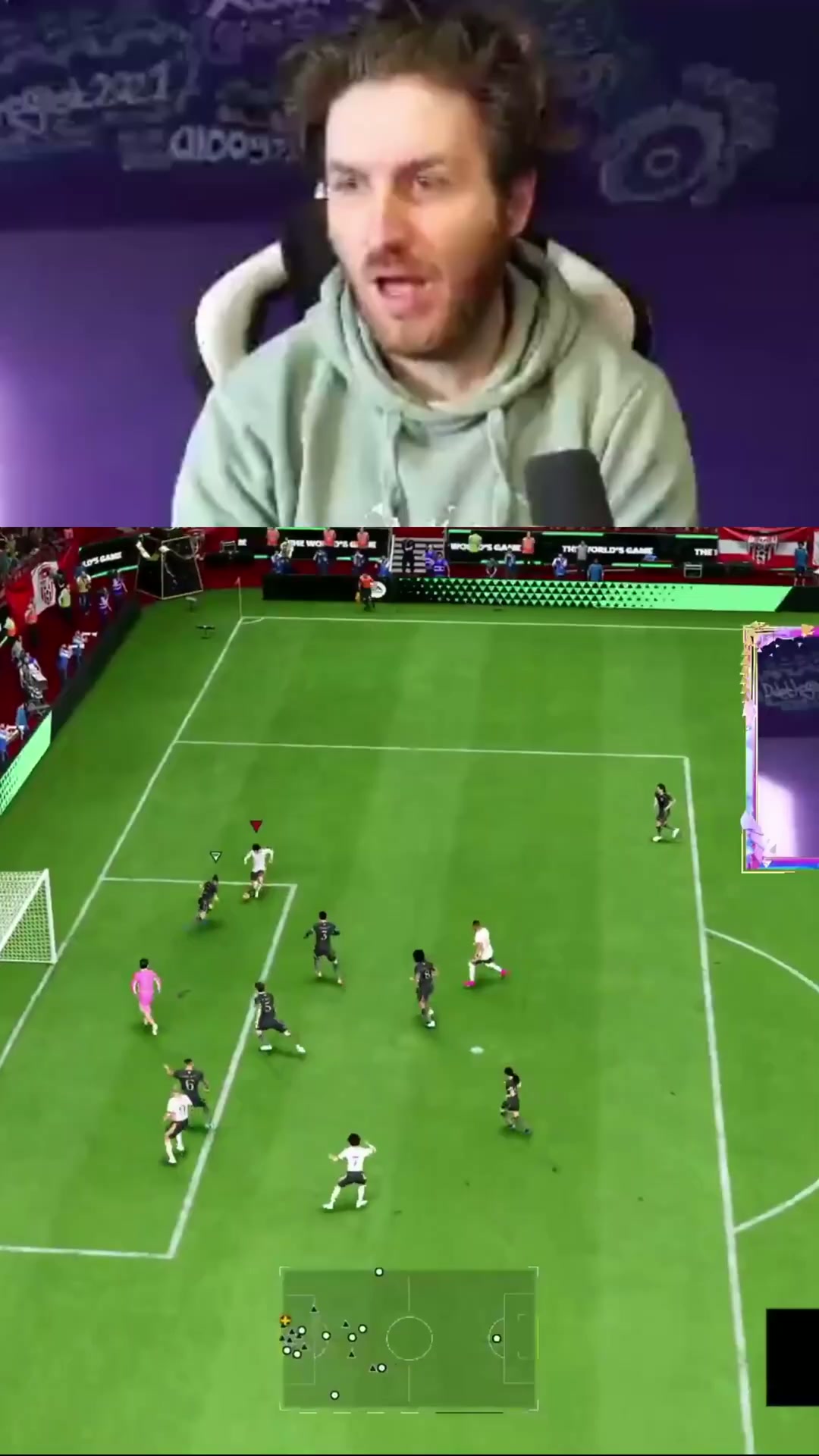 He refused to kick a goal 😭