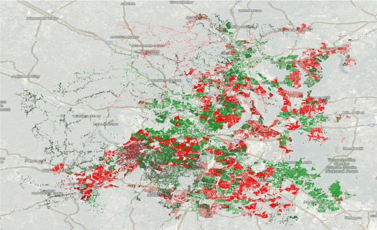 Maps show where power is being restored in Nashville amid claims ...
