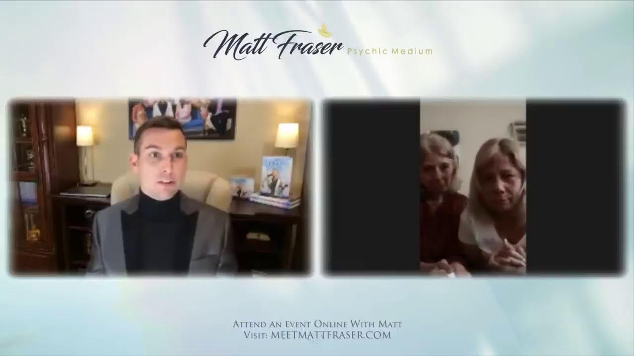 Two sisters reconnect through psychic medium Matt Fraser’s reading