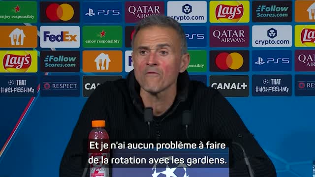 PSG - Luis Enrique : "Je n'ai aucun problème à faire de la rotation ...