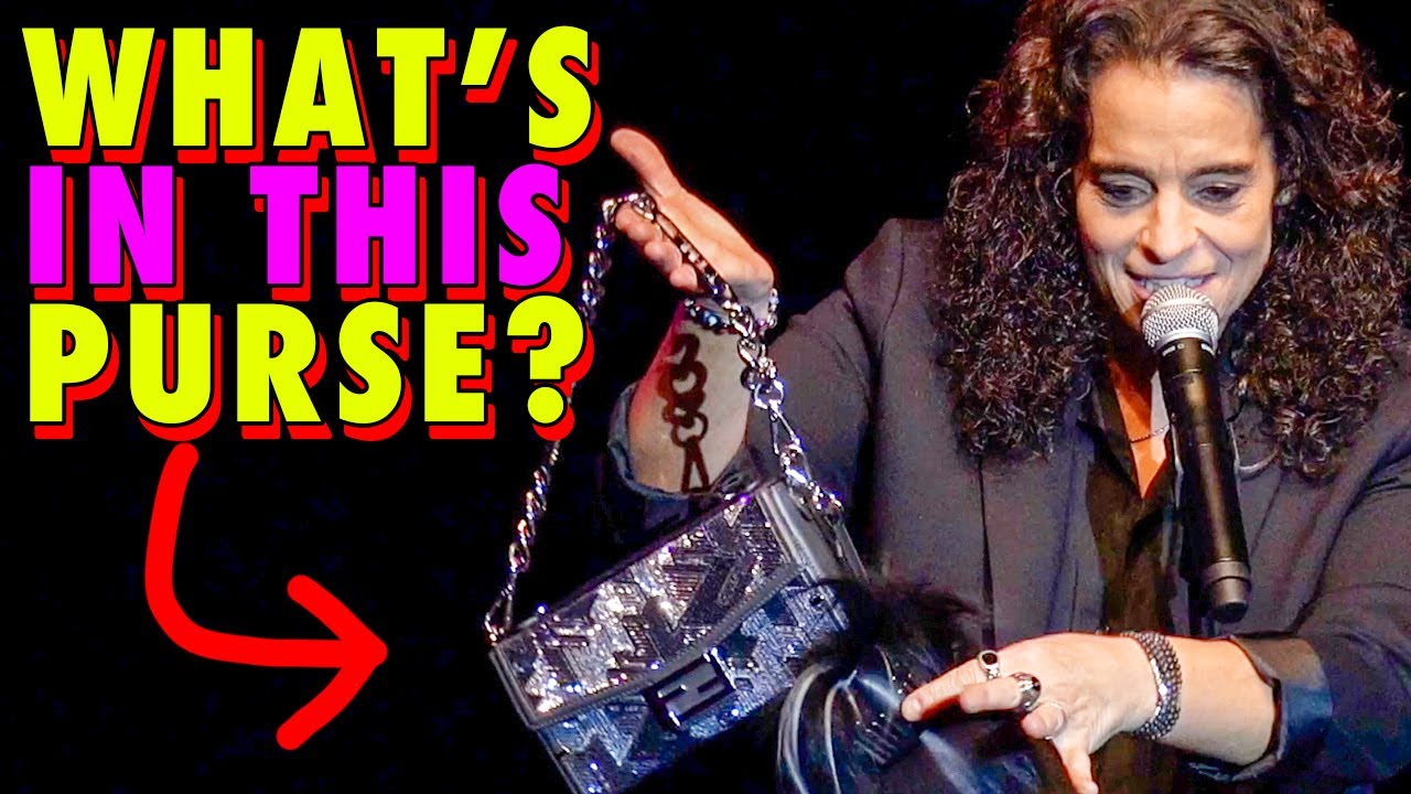 What's in this sassy man's purse? | Jessica Kirson crowd work