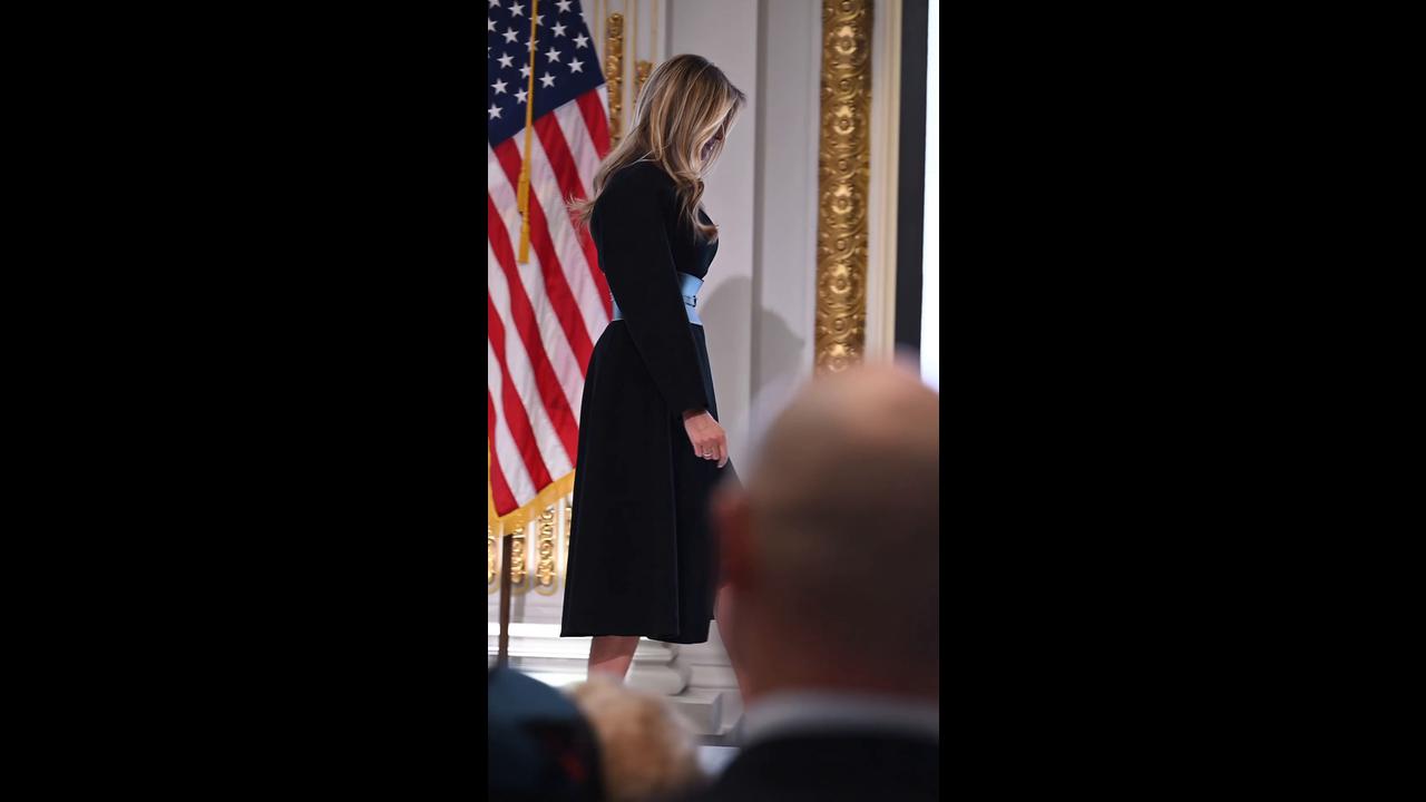 NY: First Lady Melania Trump rings NYSE opening bell to celebrate ...