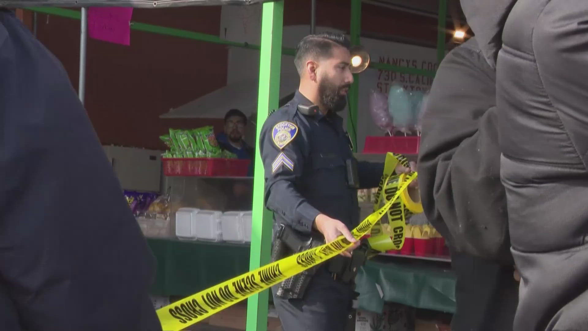 Stockton police say flea market shooting that killed two was self-defense