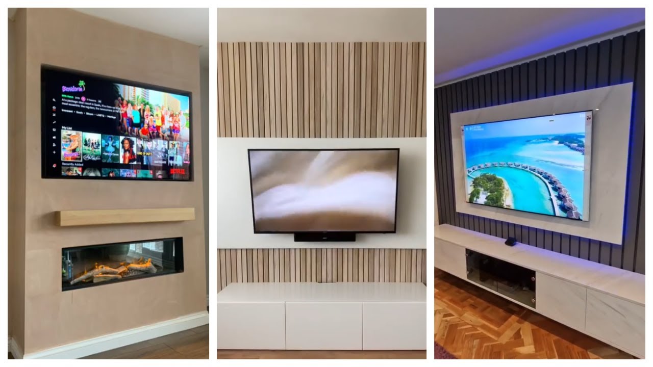 Modern TV unit design ideas for your home (DIY)
