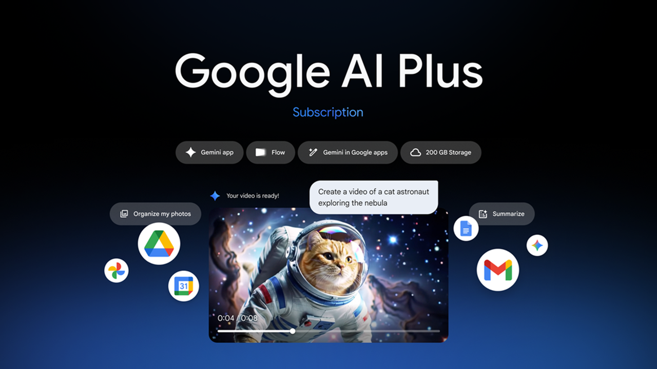 Google’s $8 AI Plus plan brings creative power to your inbo