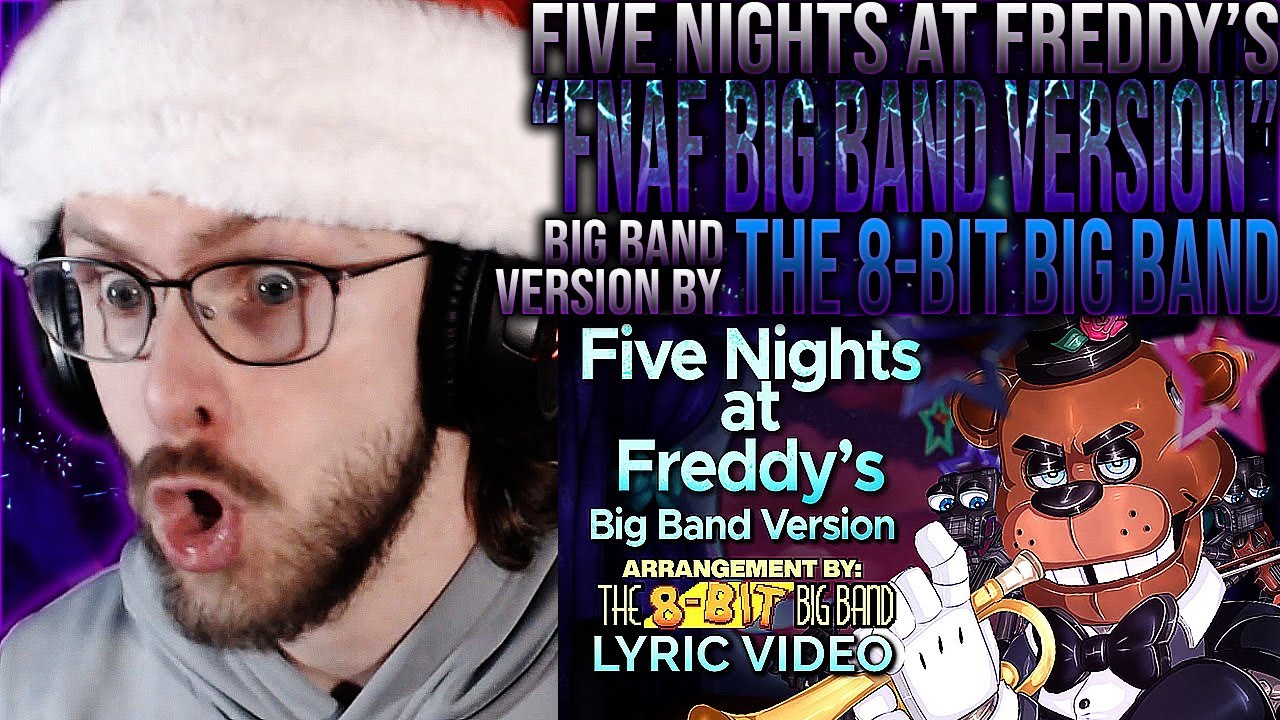 Vapor reacts #1210 | FNAF song cover "FNAF big band version" by ...