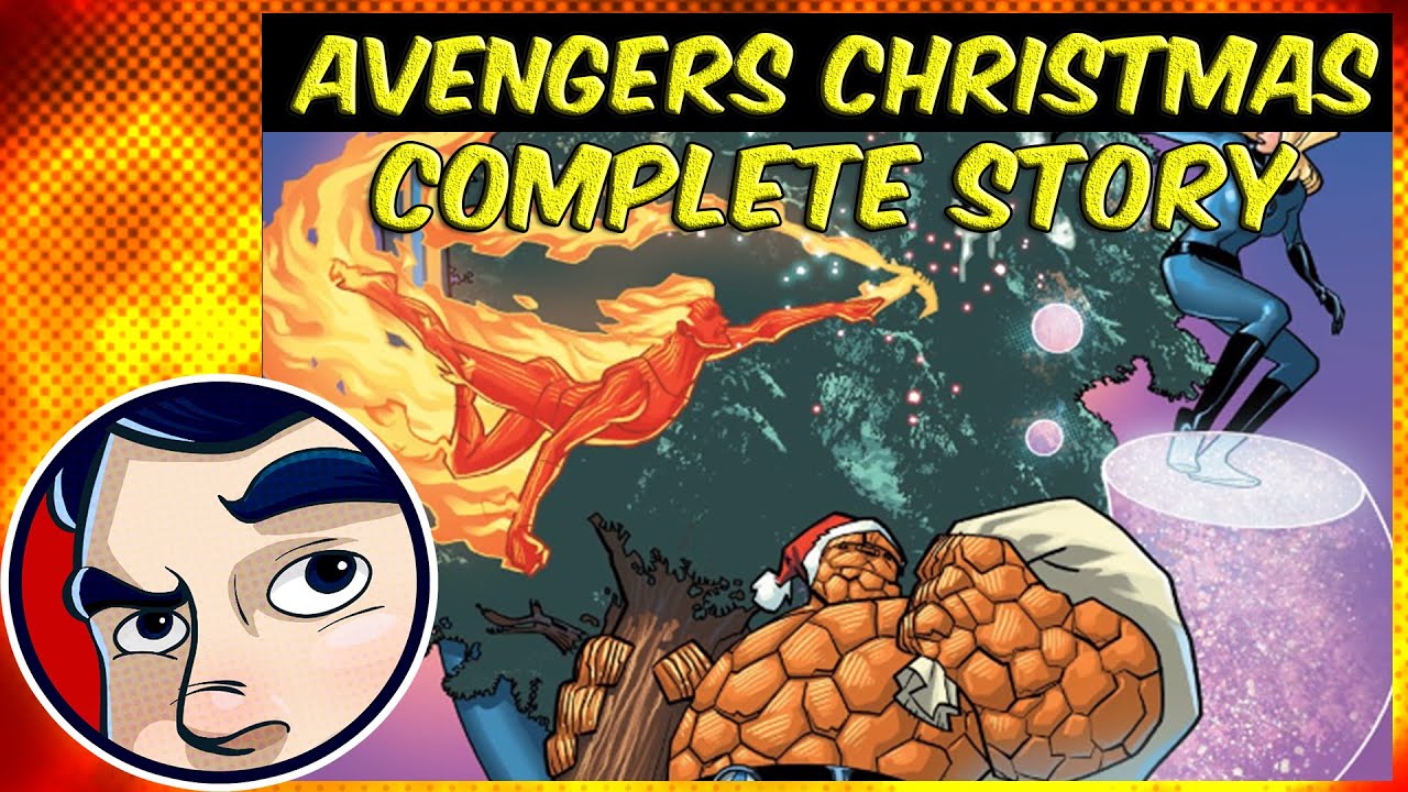 Avengers holiday special features Santa vs Ultron chaos