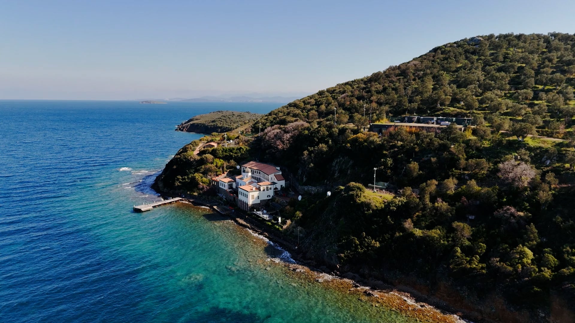 Αϊβαλί, Τουρκία: Θέα από drone στο κρυμμένο διαμάντι του Βόρειου Αιγαίου