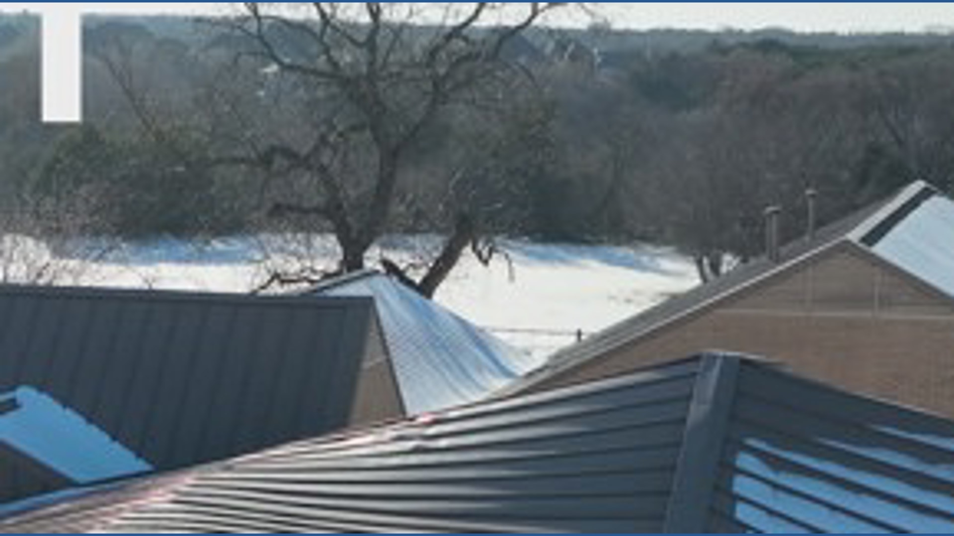 Church roof collapse in Cedar Hill