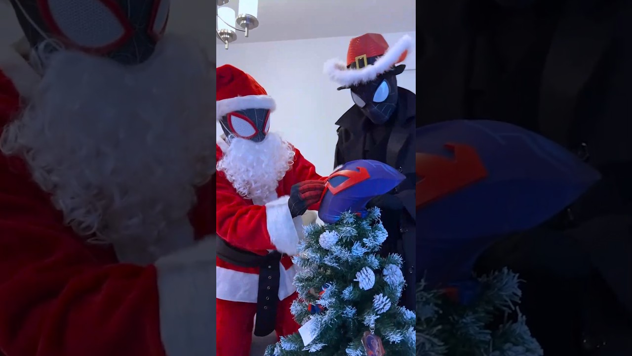 Have a Spider-Verse Christmas! #spiderman #spiderverse #christmas