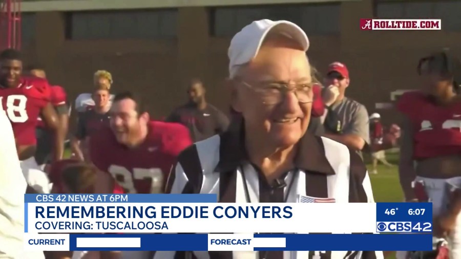 Remembering Eddie Conyers: The Crimson Tide’s first practice ref
