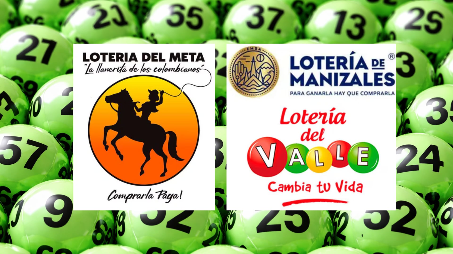 Loterías de Meta, Manizales y Valle: Resultados de los sorteos ...