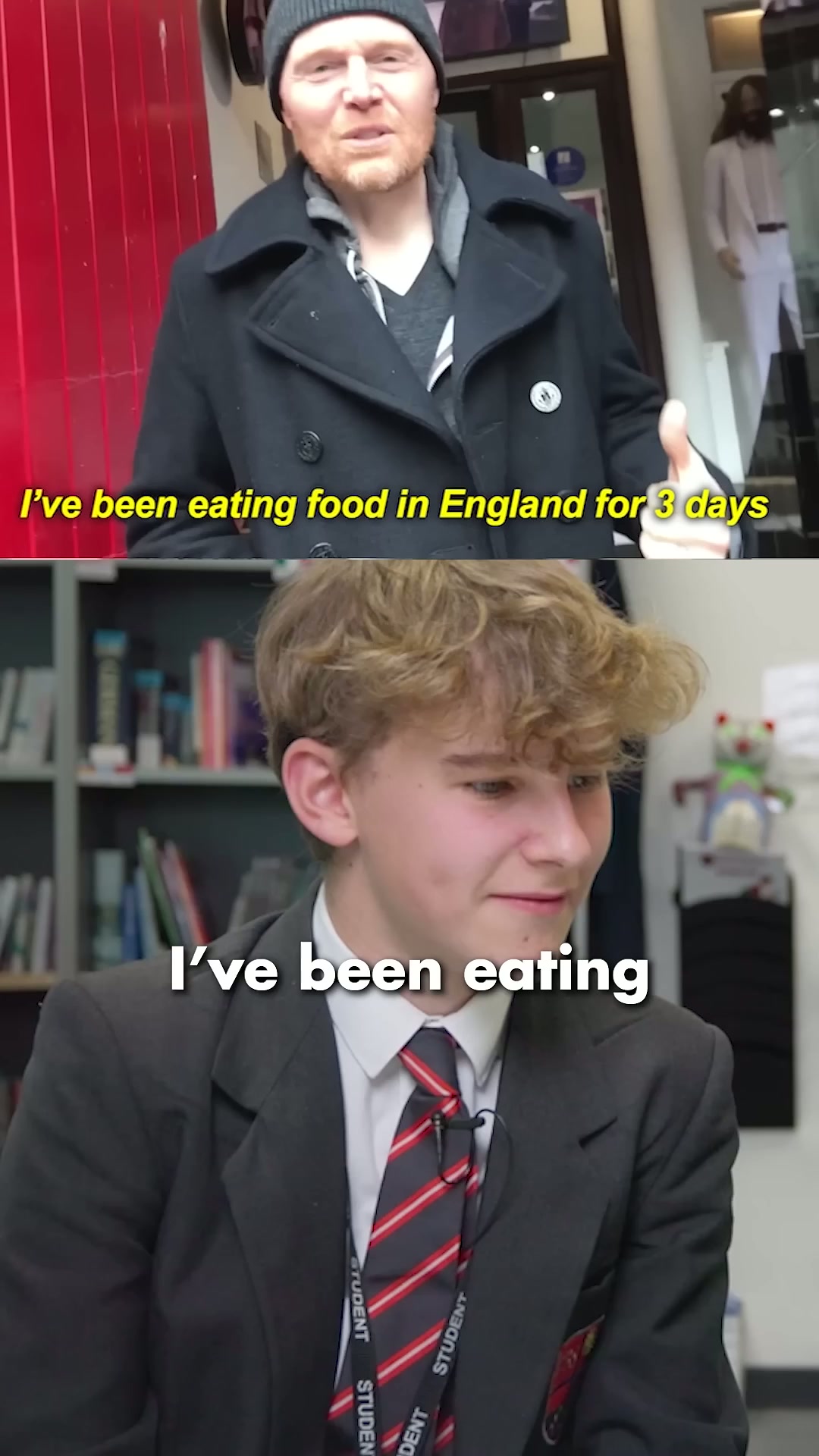 British students react to the funniest UK food memes!