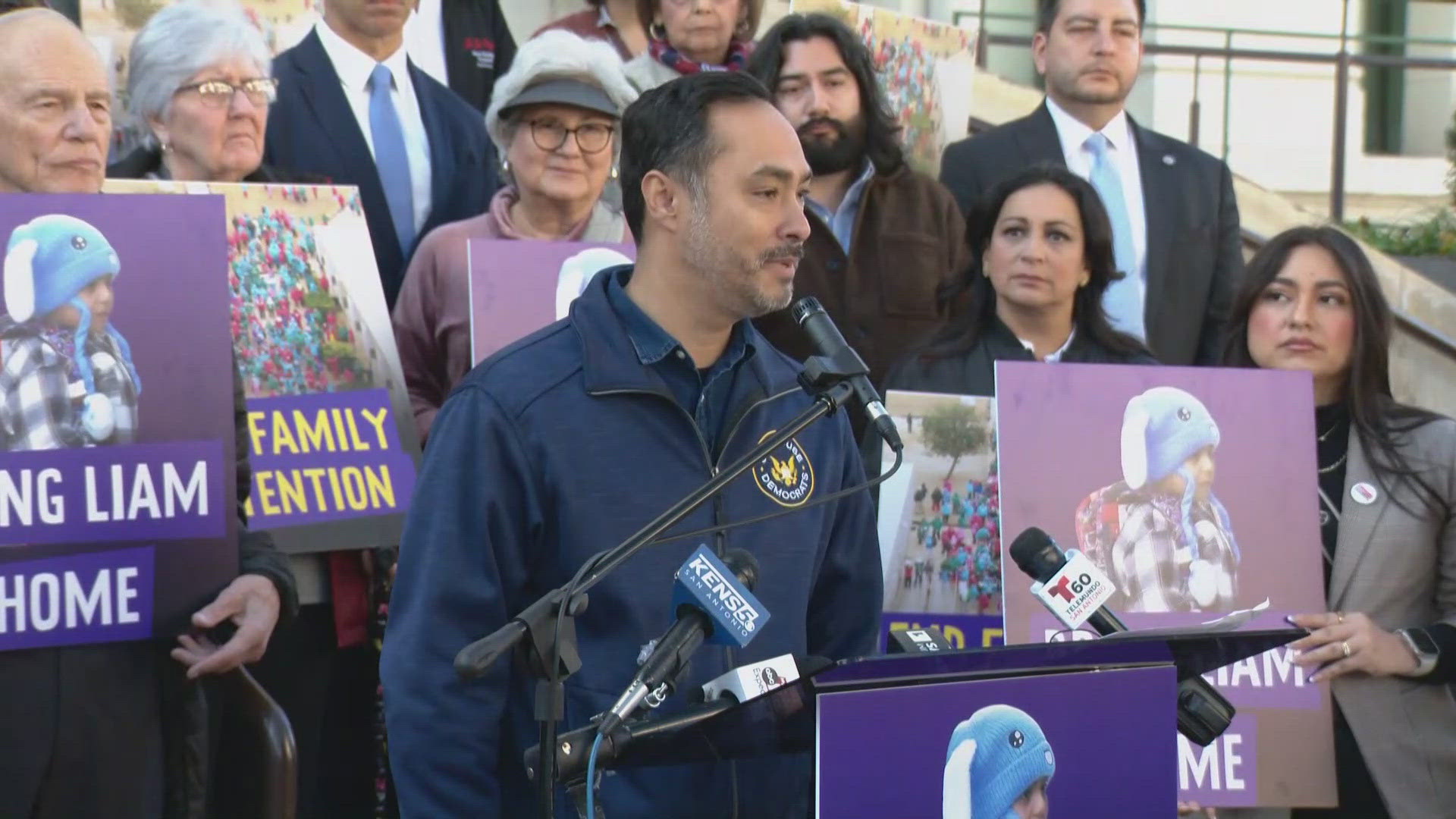 Texas leaders push for 5-year-old’s release as protests flare outside ...