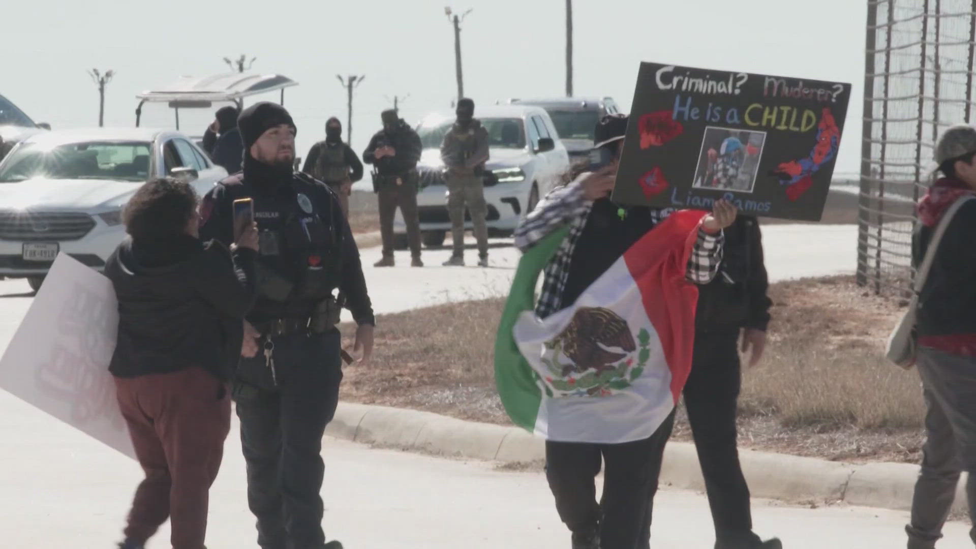 Texas leaders gather in San Antonio to call for 5-year-old Minnesota ...