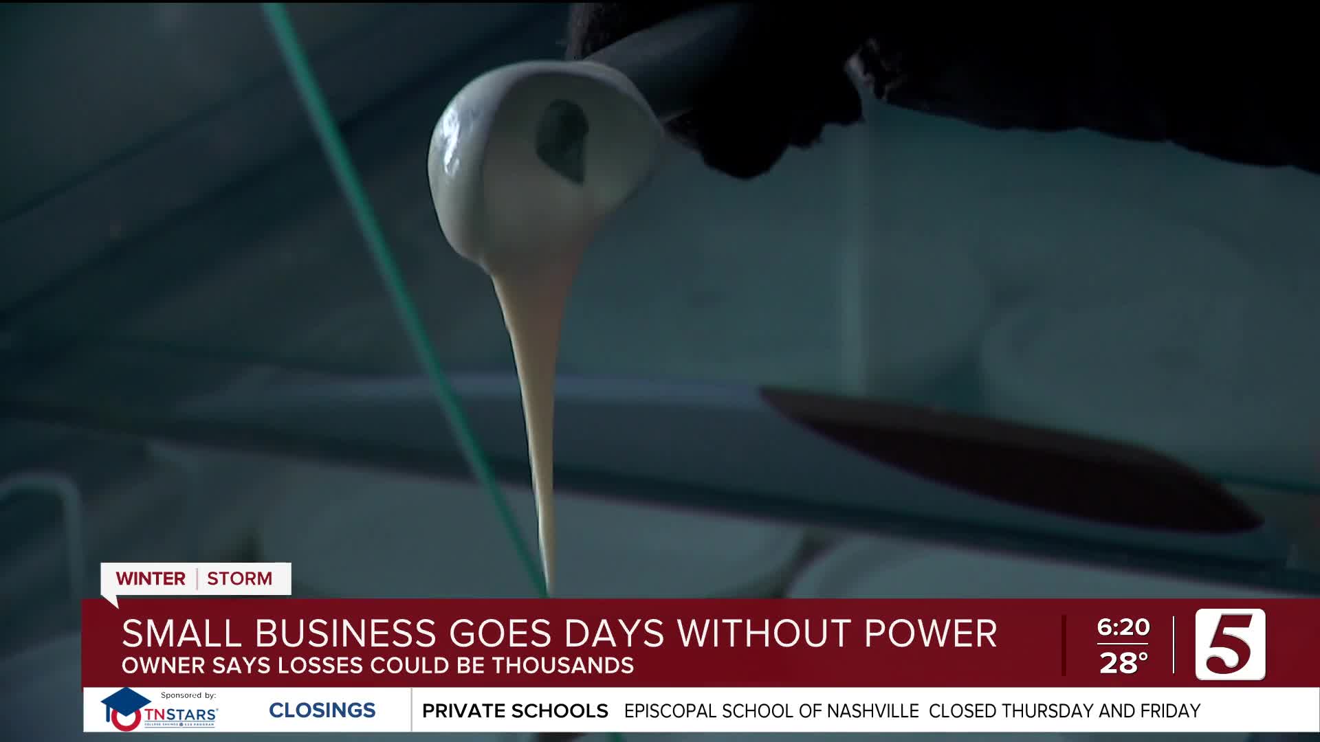 Days without power leave Middle TN small business owner counting losses