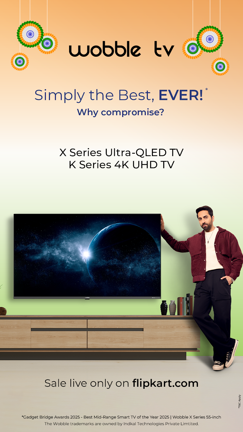 Wobble Displays launches X and K series Google TVs in India: Price ...