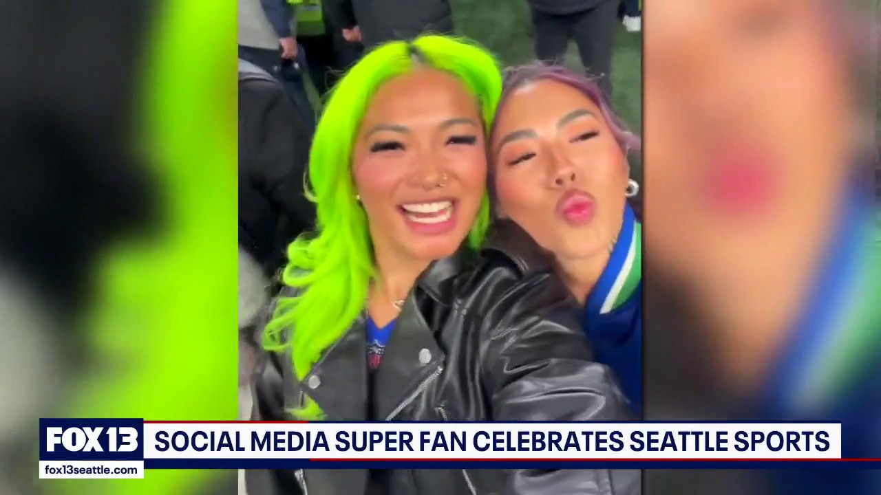 Social media superfan celebrates Seattle sports