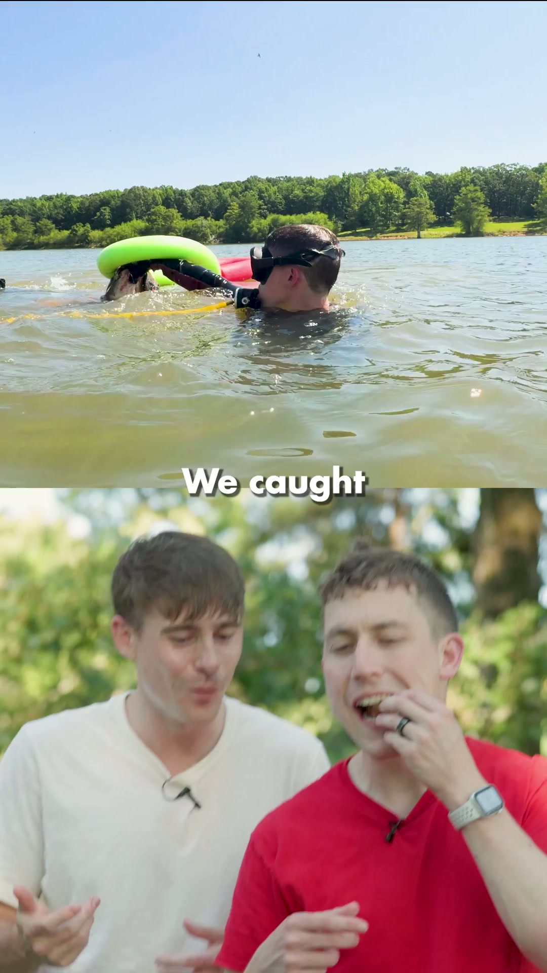 Brits catch & taste southern fried catfish for the first time!