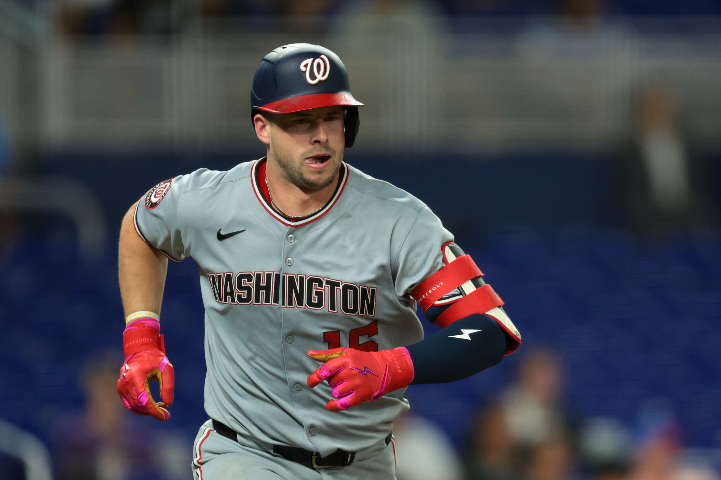 Nationals outright Riley Adams