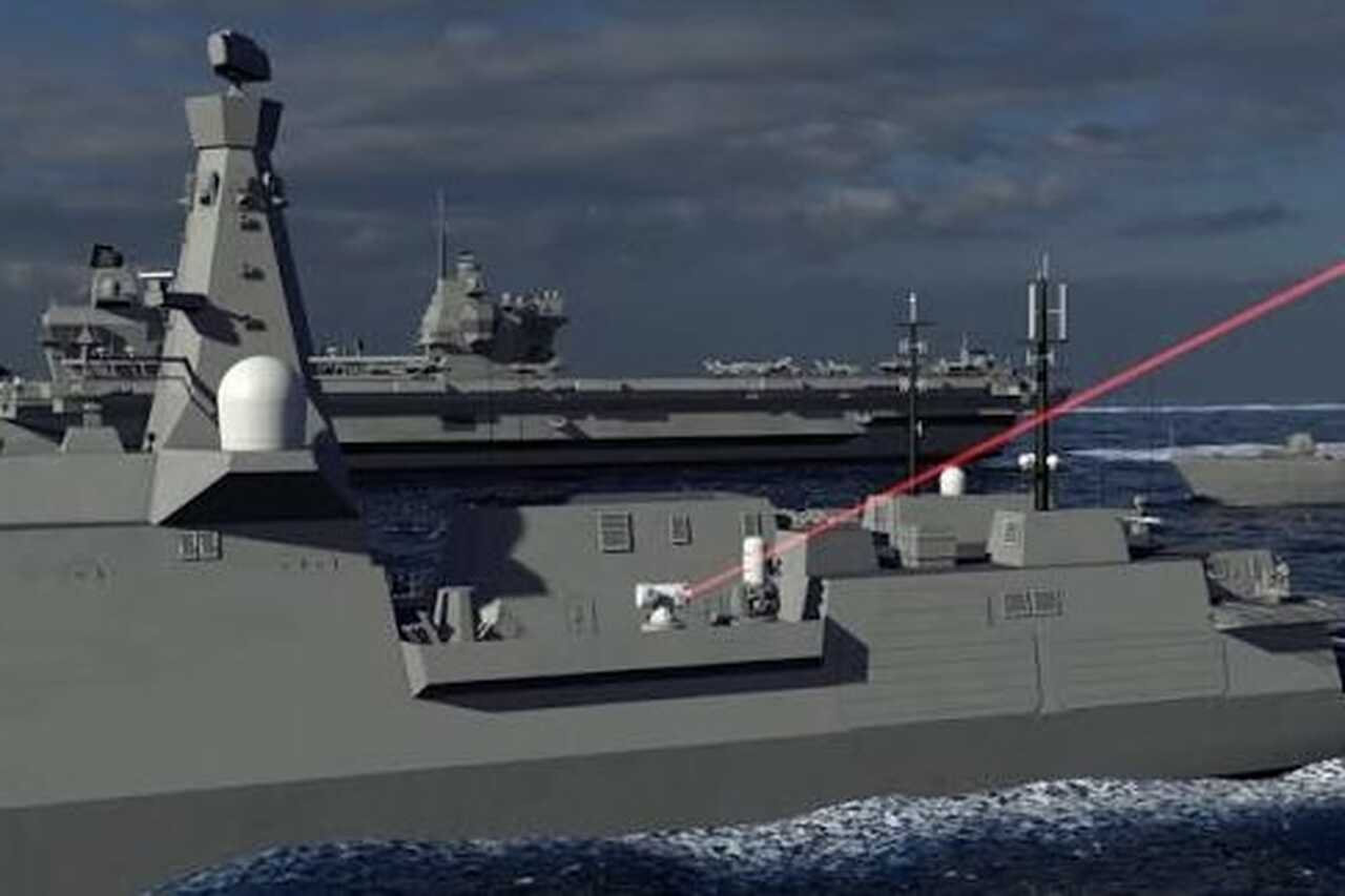 Royal Navy frigates could be equipped with laser weapons