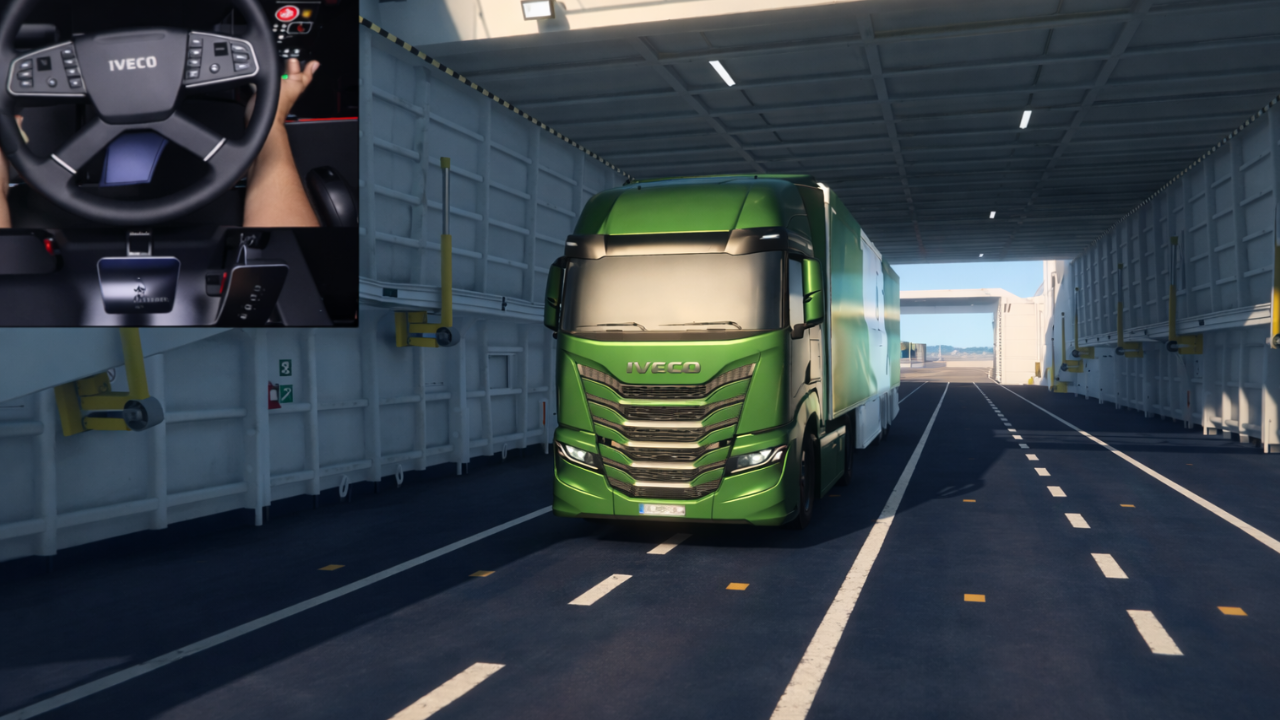 ETS2 gameplay: Driving the Iveco S-Way across Greece part 1