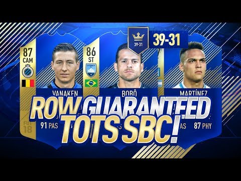 New guaranteed TOTS SBC 39-31