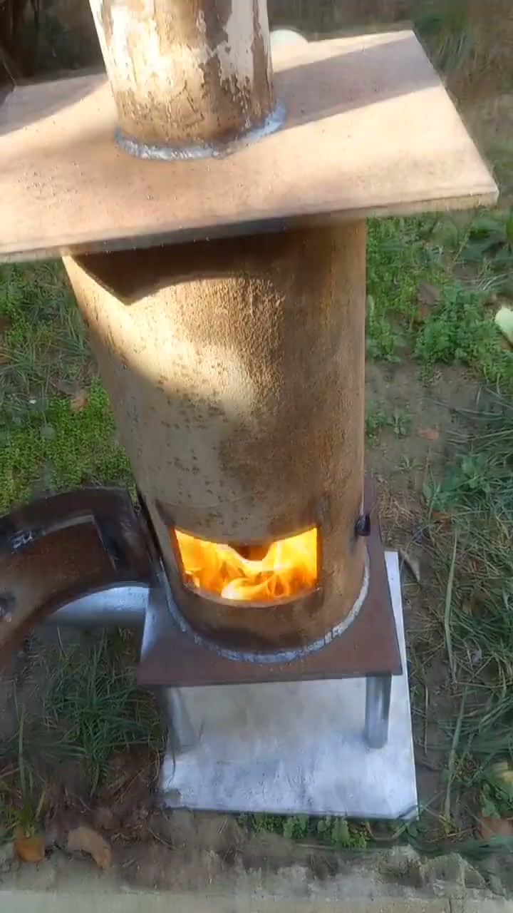 The simplest, safest, DIY waste oil furnace
