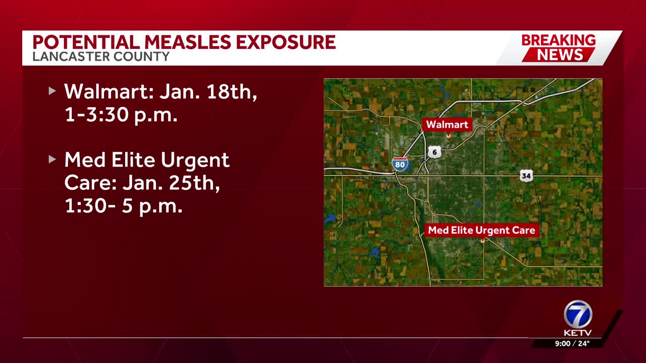 Nebraska health officials say confirmed case of measles found in ...