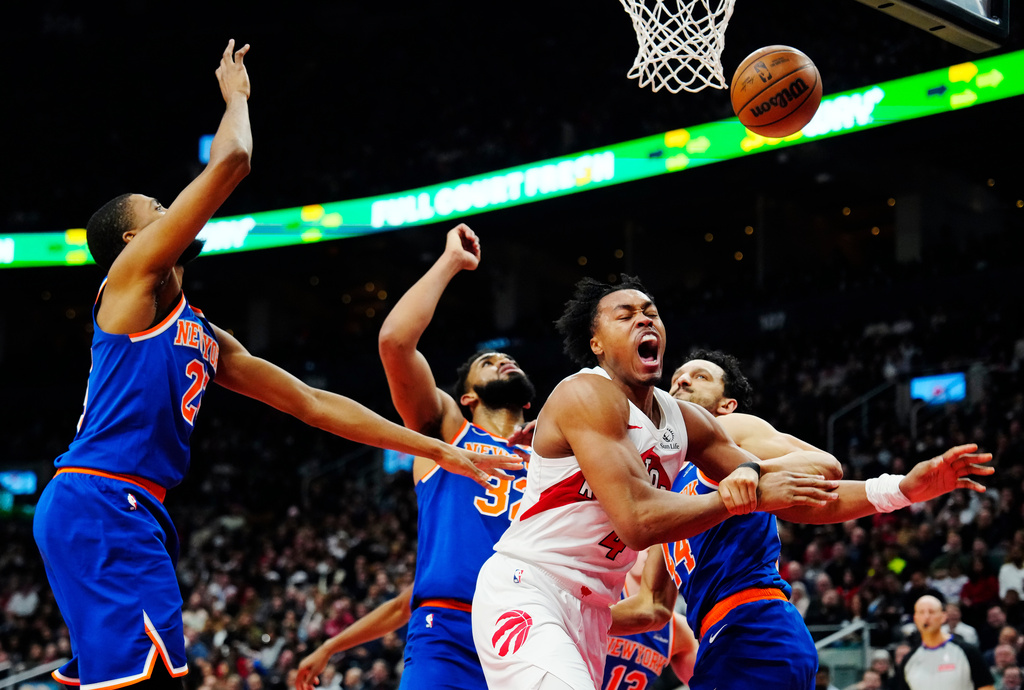 Bridges scores 30, Towns has 22 rebounds as Knicks beat Raptors 119-92 ...