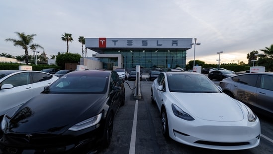 Tesla reports 61% drop in Q4 profit on lower EV sales, higher AI spending