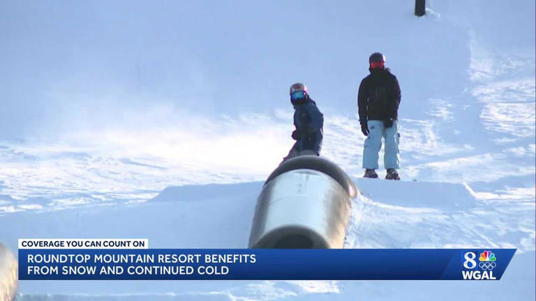 Cold weather boosts business at Roundtop Mountain Resort