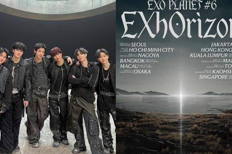 EXO Pastikan Jakarta Masuk List Konser Tour Dunia 2026 Melalui Comeback ...