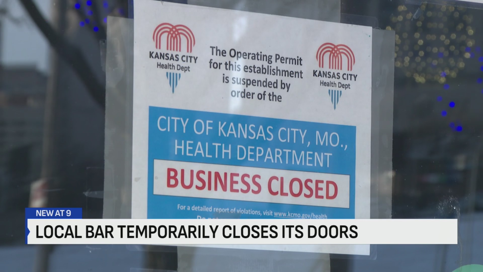 Blue Line bar in Kansas City explains why it had to temporarily close