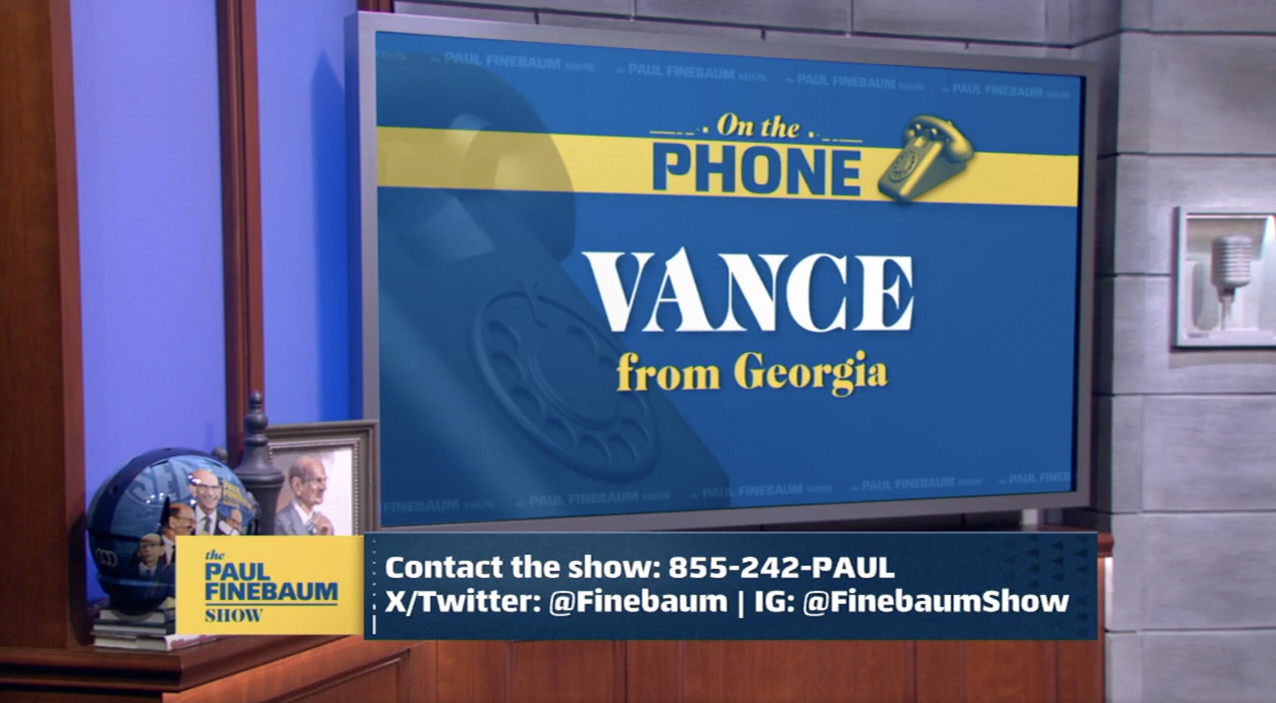 Paul Finebaum caller stays on the line after tree falls through his ...