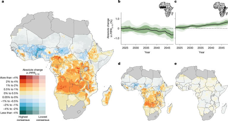 Climate change could cause more than 500,000 malaria deaths in Africa ...