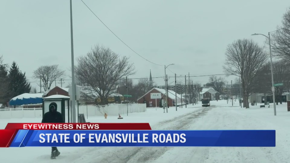 Evansville crews clear 500 lane miles after snowstorm