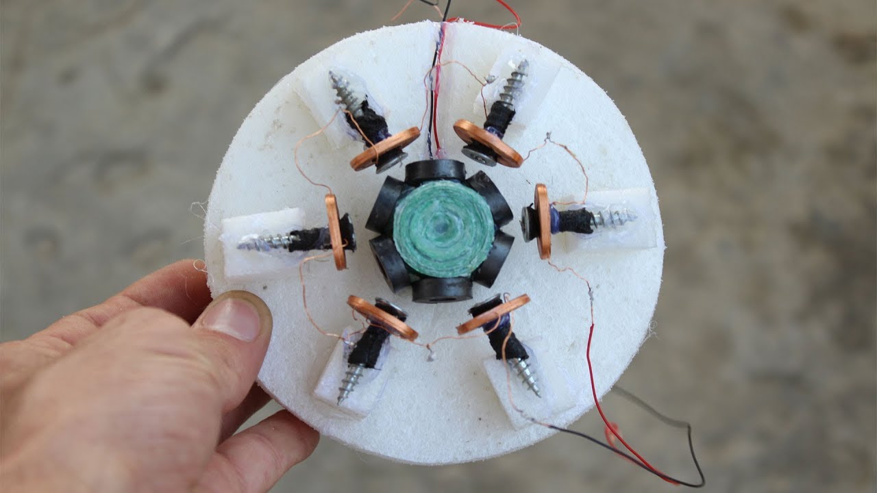 Science Experiment You Can Do Generator 130v from 3v battery