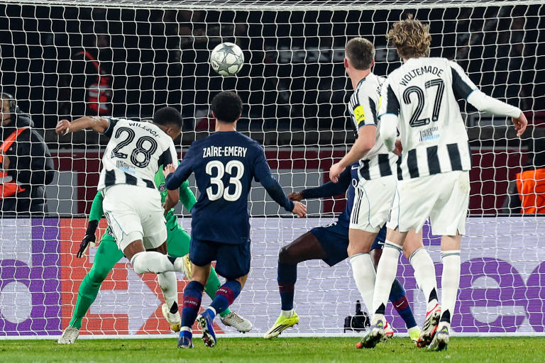 Newcastle denied last-16 spot as PSG draw sends them into play-offs
