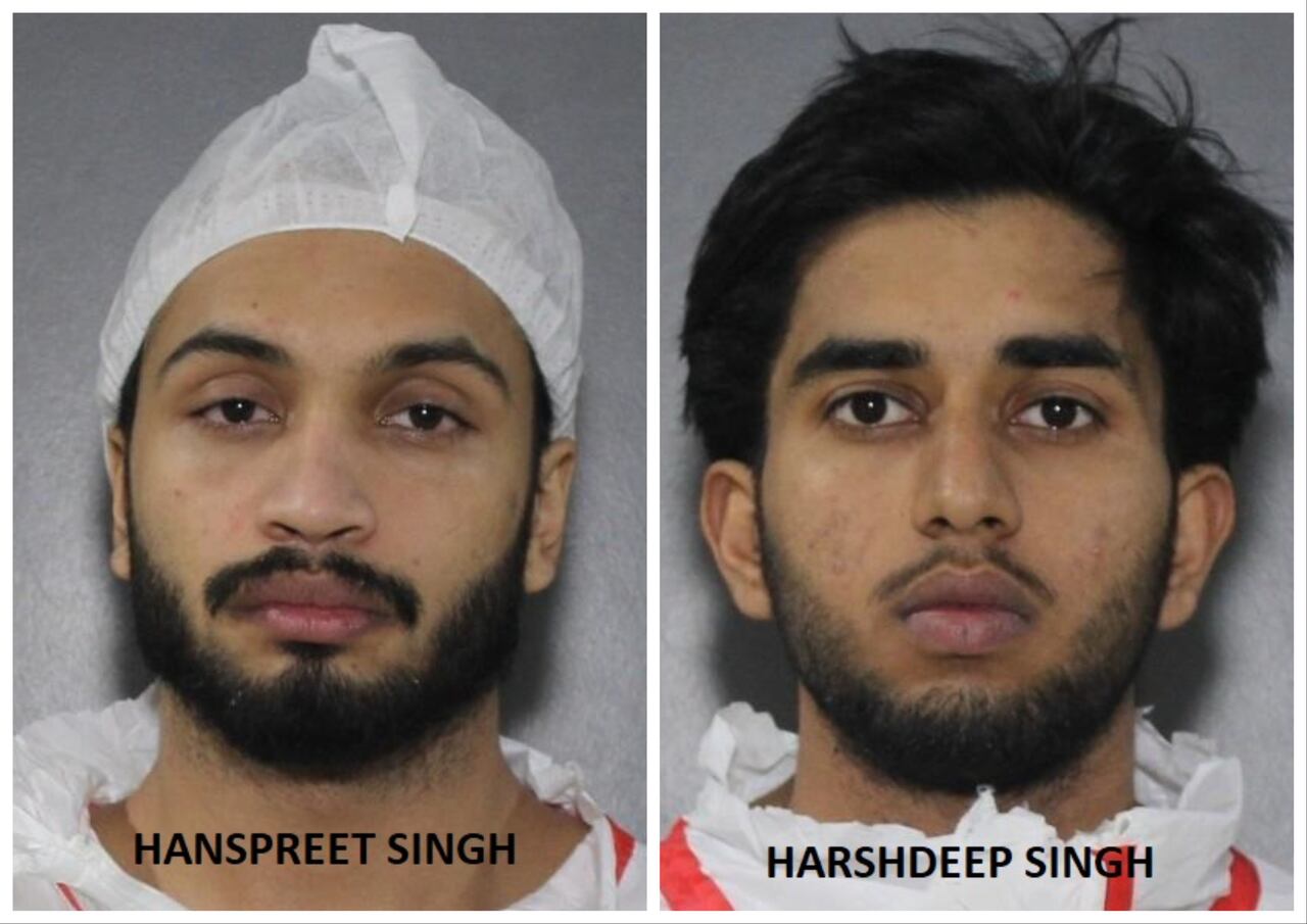Surrey police release photos of 2 men charged in early-morning shooting